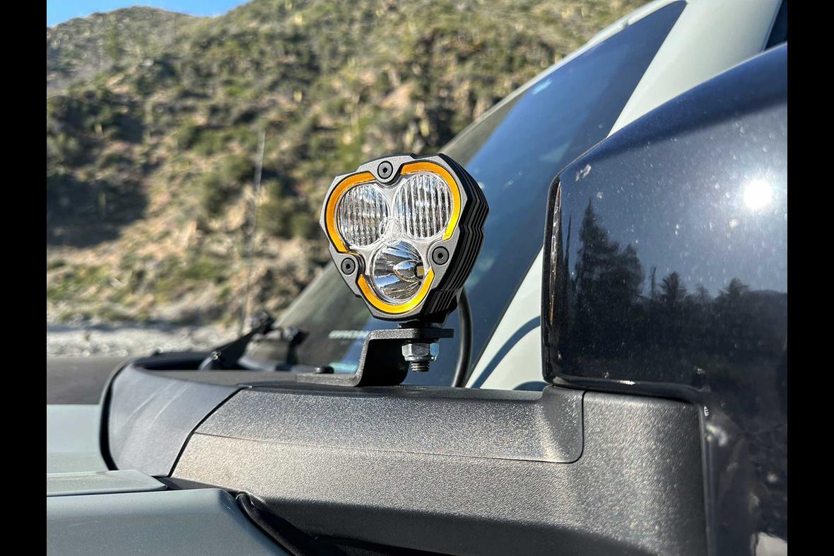 KC HiLiTES Ford Bronco A-Pillar/Ditch Mount and Lights Bundle & KC ...